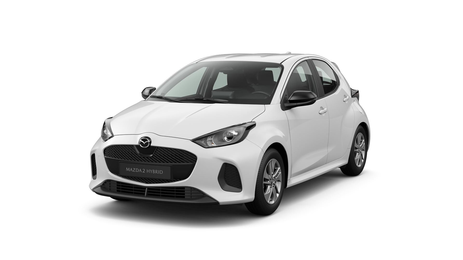 2025 Uusi Mazda 2 Hybrid Lunar White 1,5(116) Centre-Line