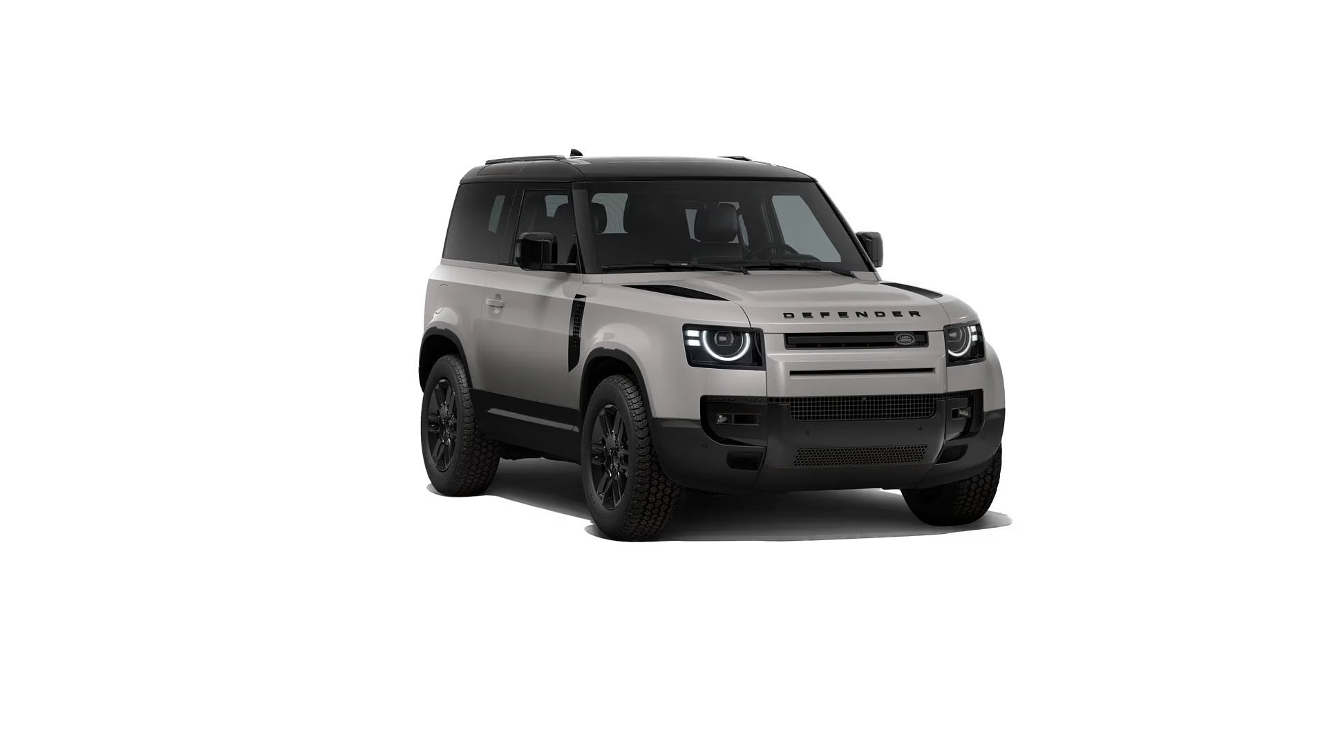 2026 New Land Rover Defender 90 Borasco Grey D250 Diesel Mild Hybrid S