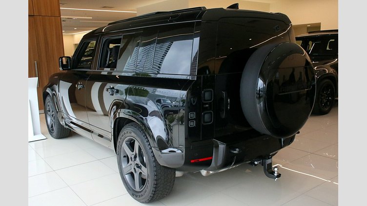 2025 New Land Rover Defender 110 Santorini Black D350 Diesel Mild ...