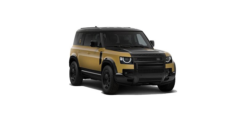 2025 New Land Rover Defender 110 Deep Sandglow Yellow D350 Diesel Mild ...